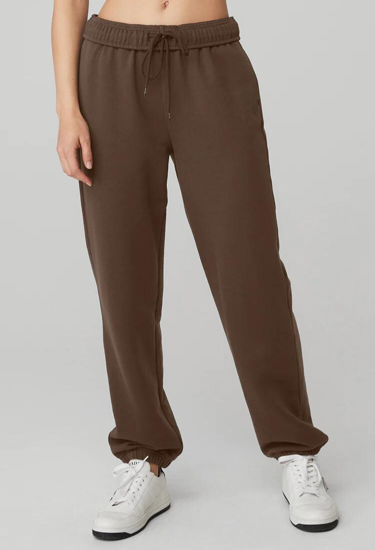 Fabiola Joggers - Brown – Fem Curves